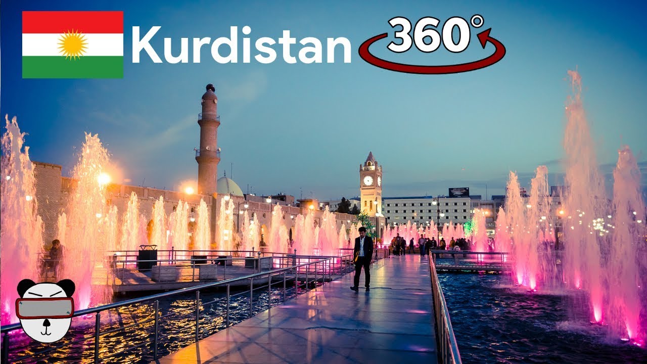 ☀️ 360° Iraqi Kurdistan Nightlife | Erbil, Iraqi Kurdistan - YouTube