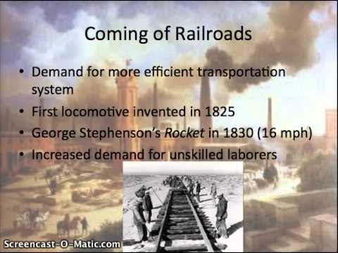 AP European History: Industrial Revolution (Part II) - YouTube