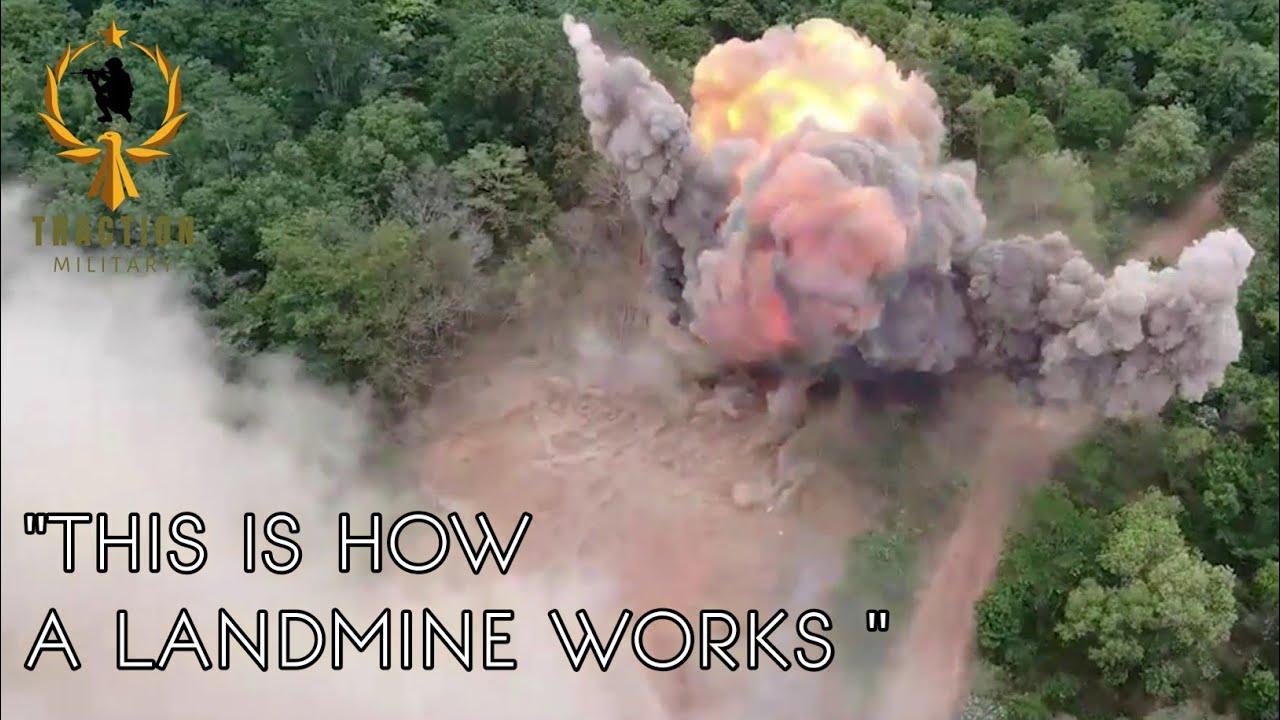 Behind the deadly mechanism | see how landmines work - YouTube