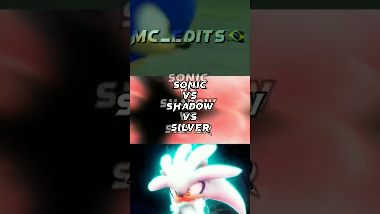sonic vs shadow vs silver - YouTube