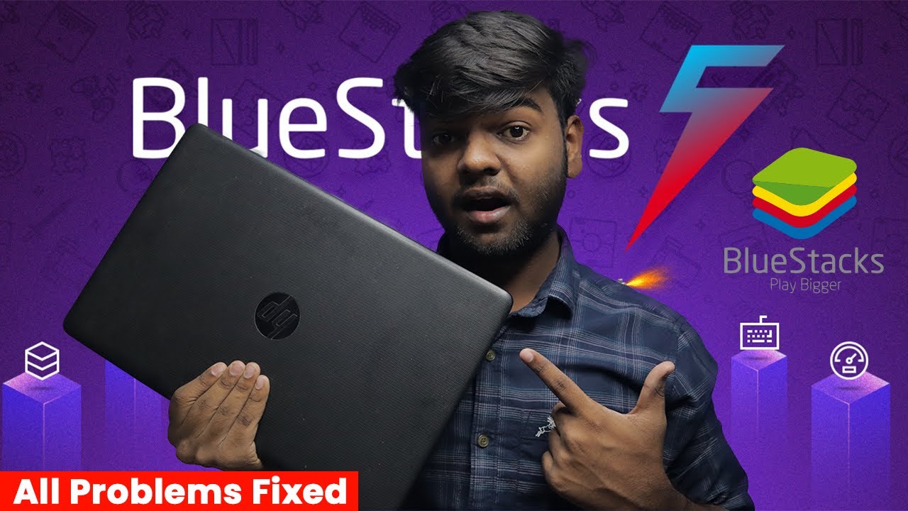 Bluestacks "Not Opening" + "Lag" All Problems Fix 20,000 Laptop // How ...