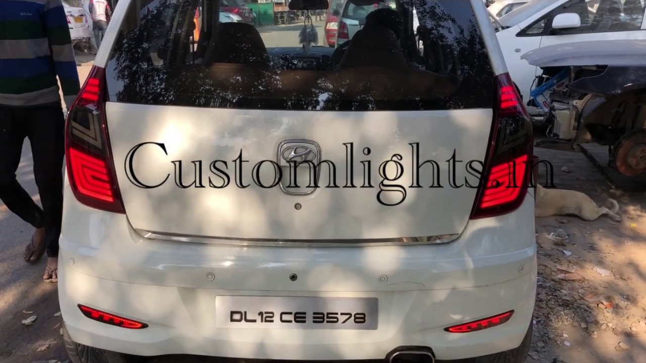Hyundai i10 type 2 (2012) LED Taillights by Customlights +919717515210 ...