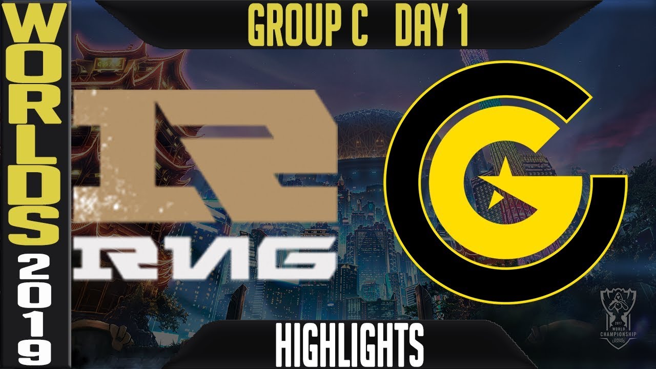 RNG vs CG Highlights Game 1 | Worlds 2019 Group C Day 1 | Royal Never Give Up vs Clutch Gaming ...