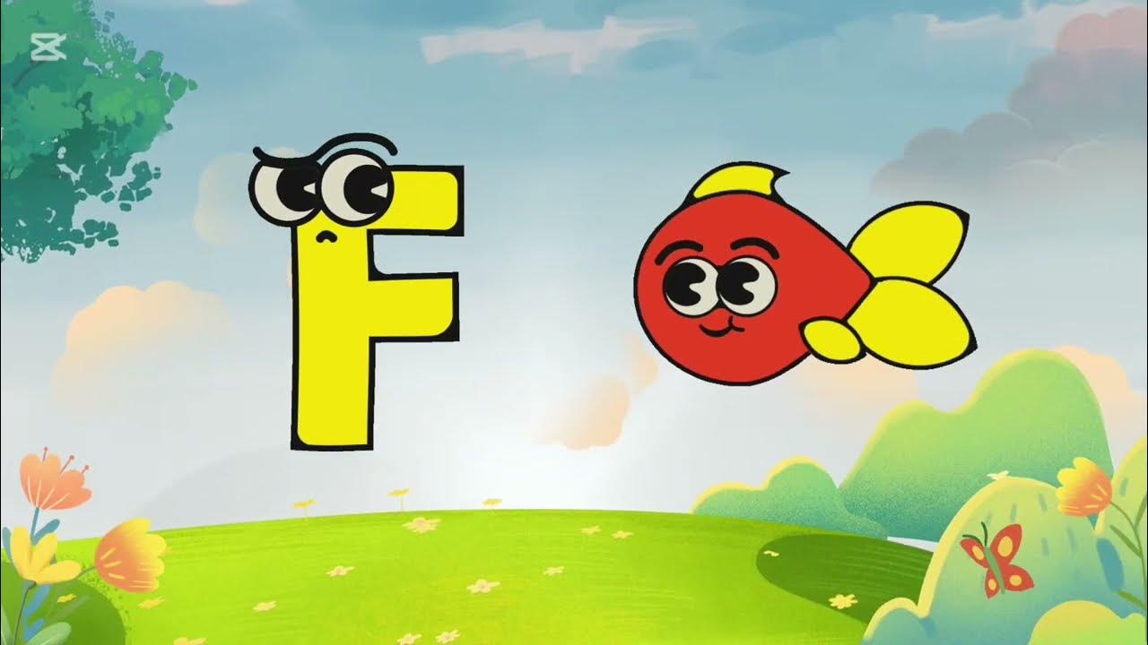 All about letter F | letter F song | letter F story @Kaynatkhan-p4p ...