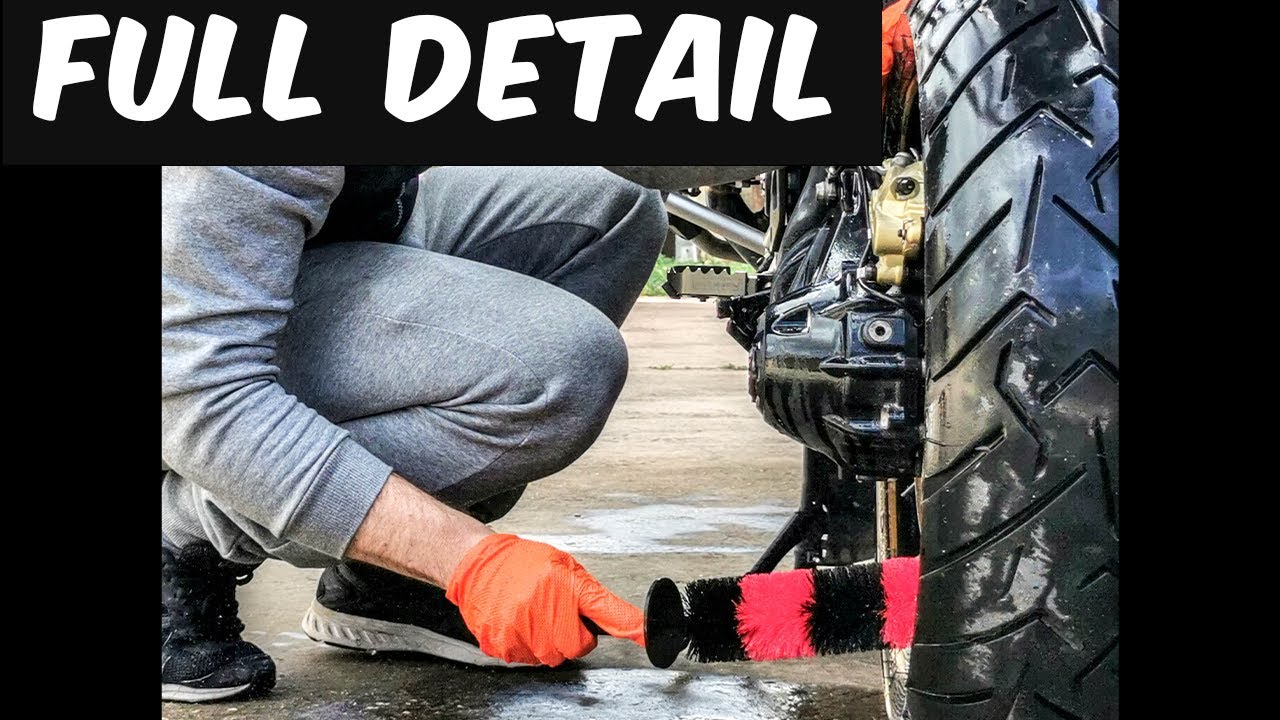 BMW R 1250 GS EXCLUSIVE * Detailing Moto * - YouTube