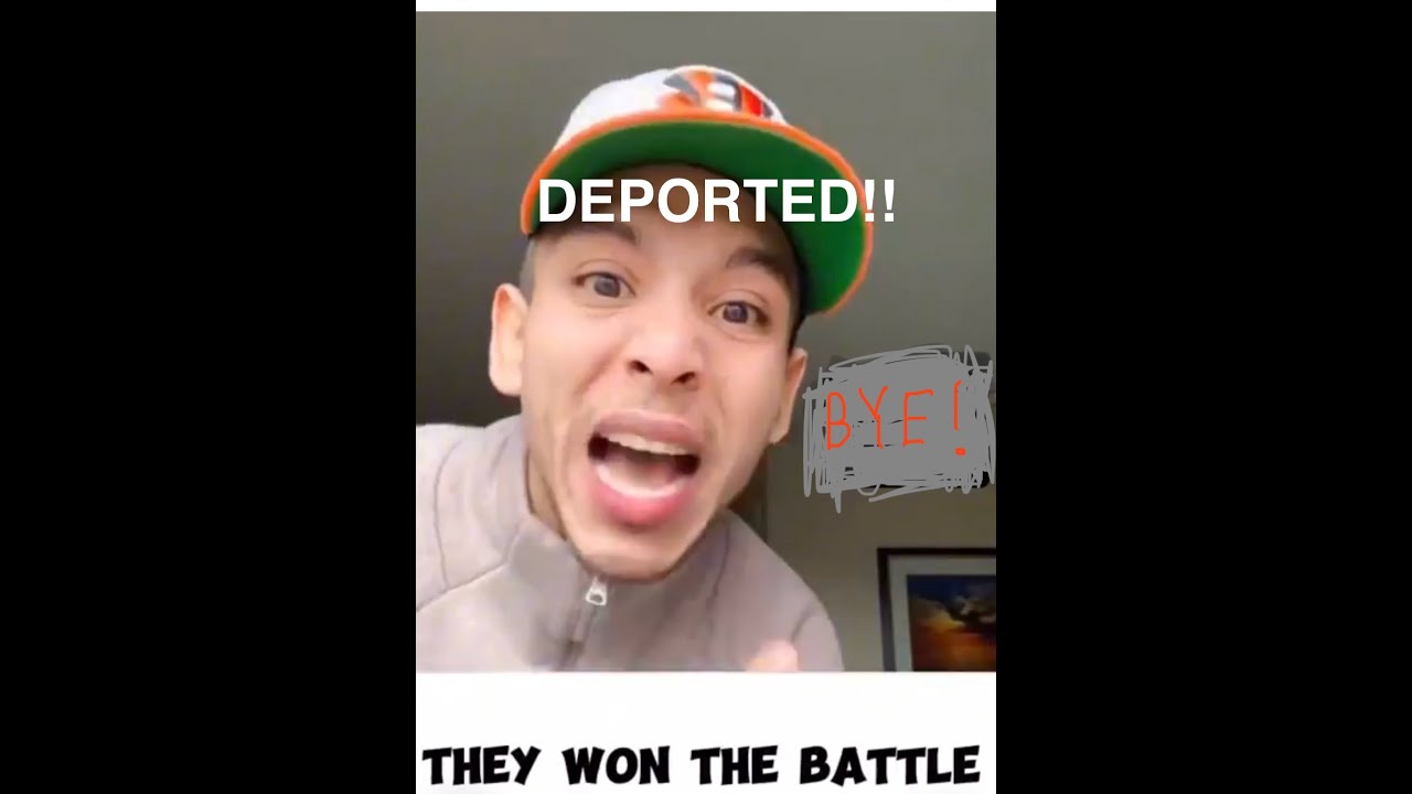 Bragging Venezuelan TikTok Squatter Deported! Leonel Moreno in ...