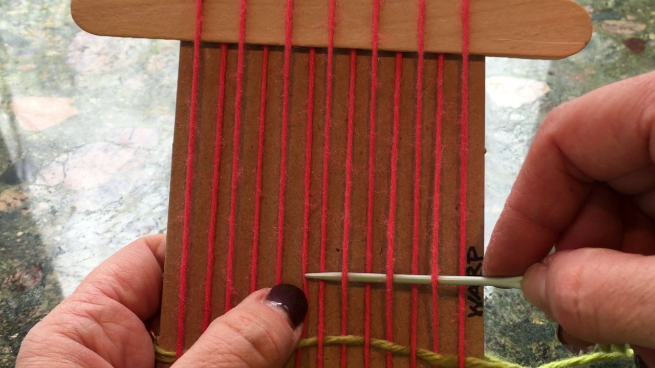 Begin Weaving - YouTube