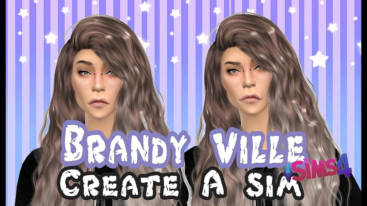 ♦The sims 4 Create a sim: Brandy Ville - YouTube