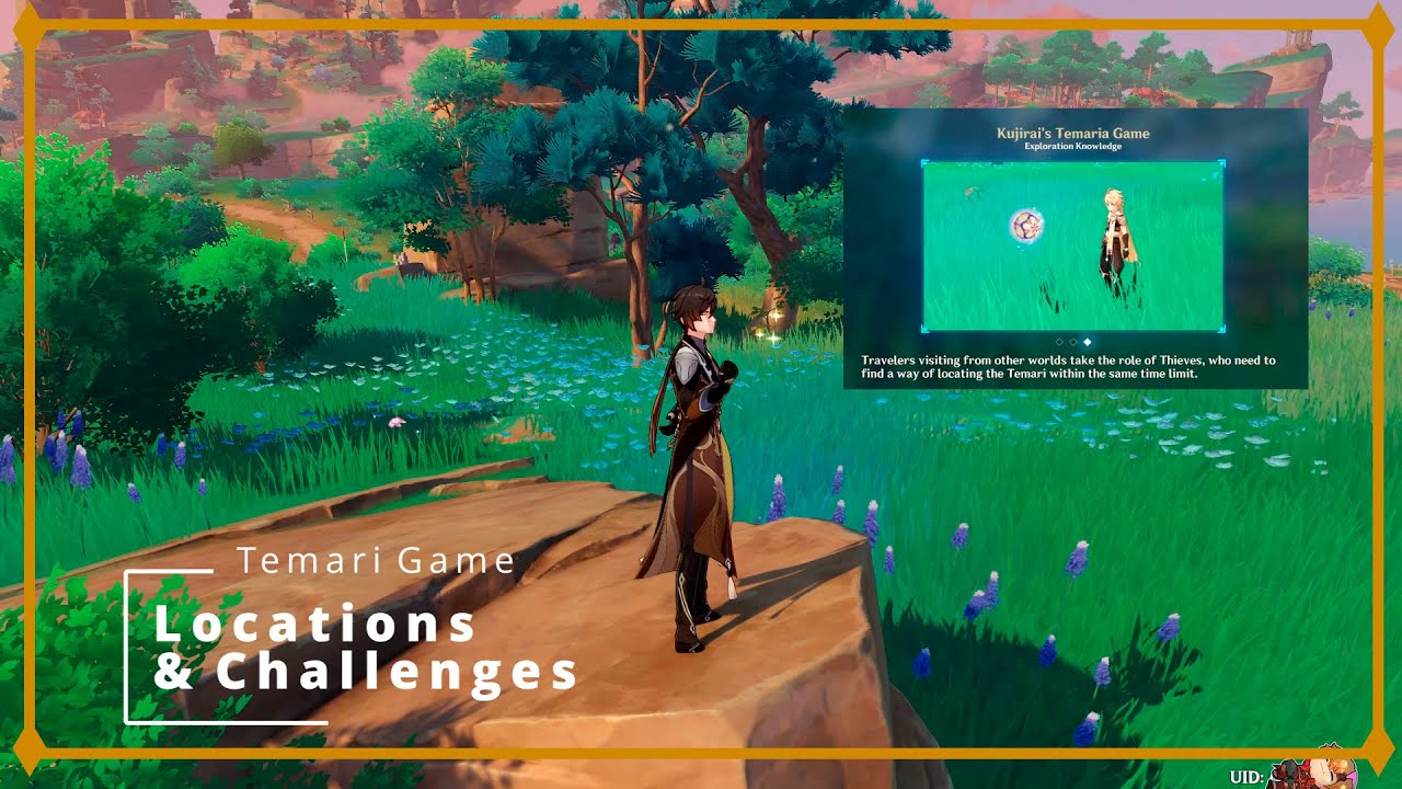 Temari Game FULL Guide | Locations & Challenges + ACHIEVEMENT | Genshin ...