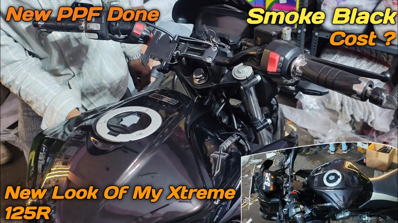 New Bike PPF Done 😍 | Scratch Protection & Gloss Level OP! | Full ...