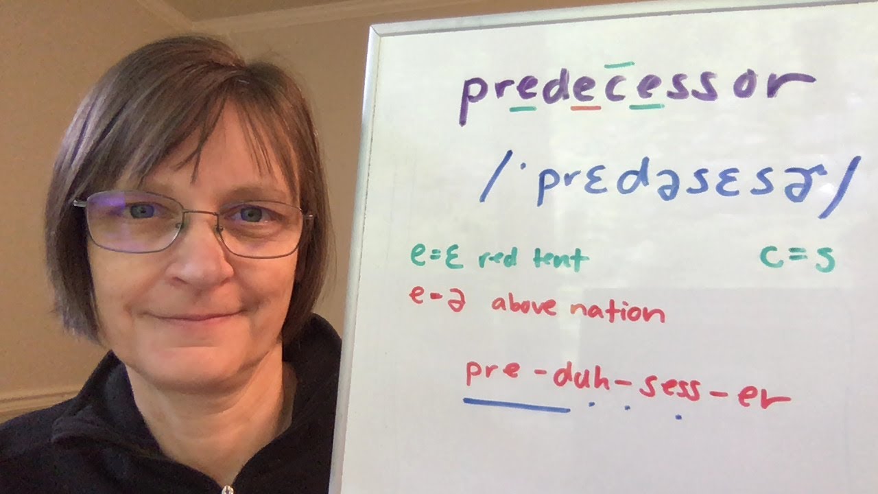 How to Pronounce Predecessor - YouTube