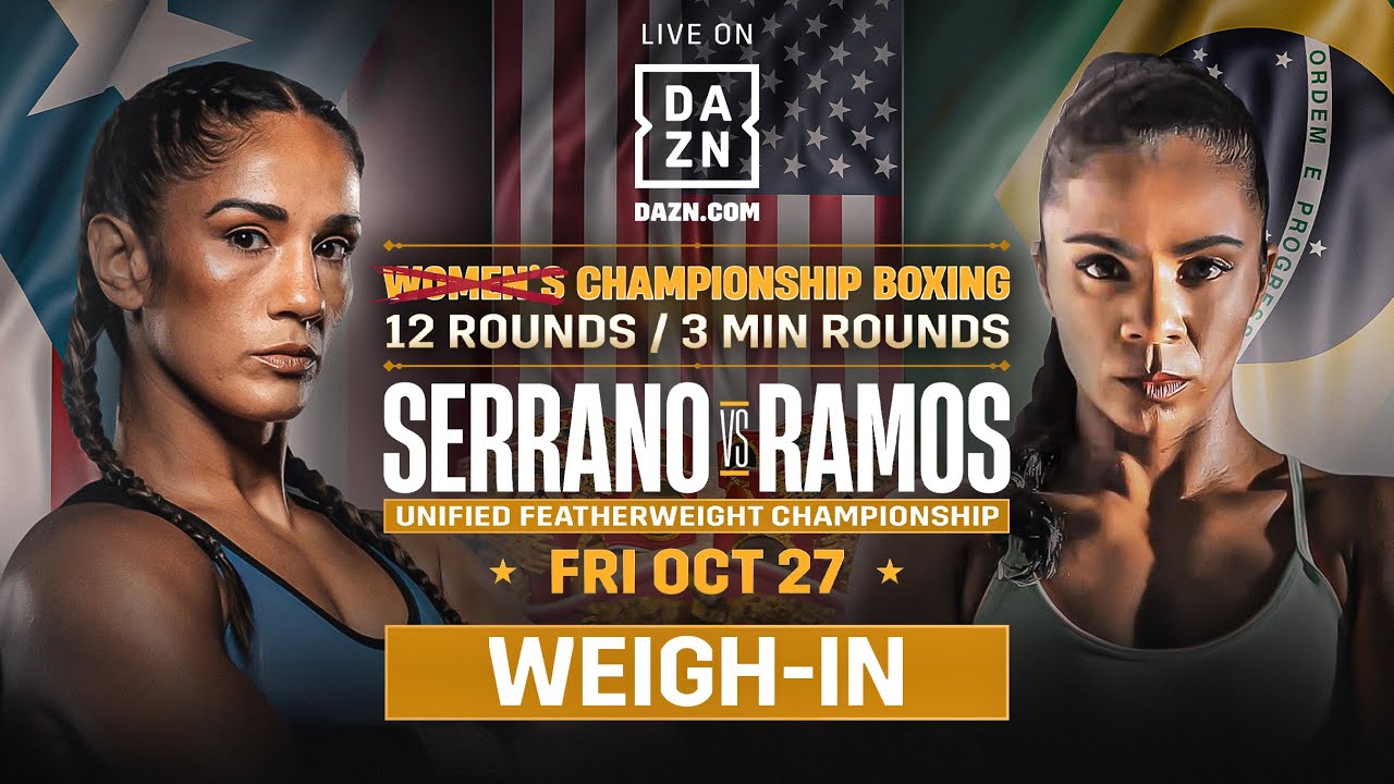 Serrano vs Ramos / Most Valuable Prospects III - Weigh-In - YouTube