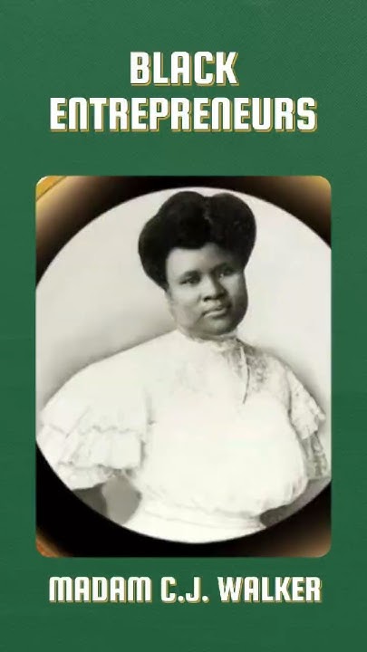 Madam C.J. Walker First - Self Made Millionaire #BlackExcellence # ...