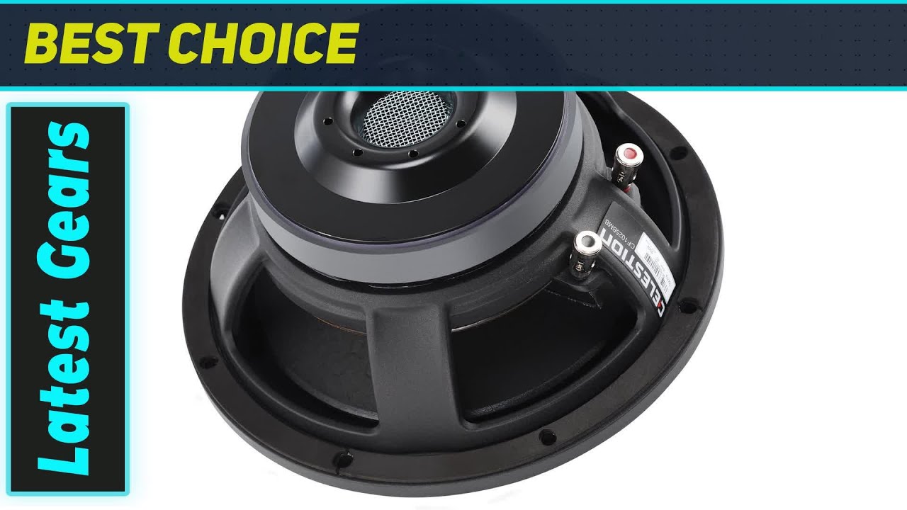 ReviewCELESTION CF1025BMB: Powerhouse 10-inch Bass & Mid Driver - YouTube