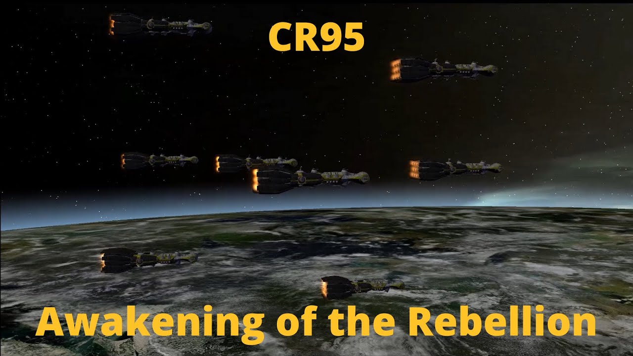 Awakening of the Rebellion 2.9 CR95 Heavy Corellian Corvette Ship ...