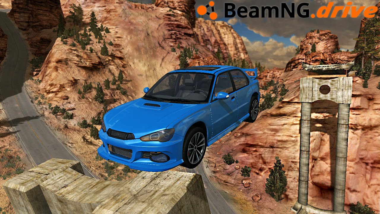 BeamNG.drive - SPEED CANYON - YouTube
