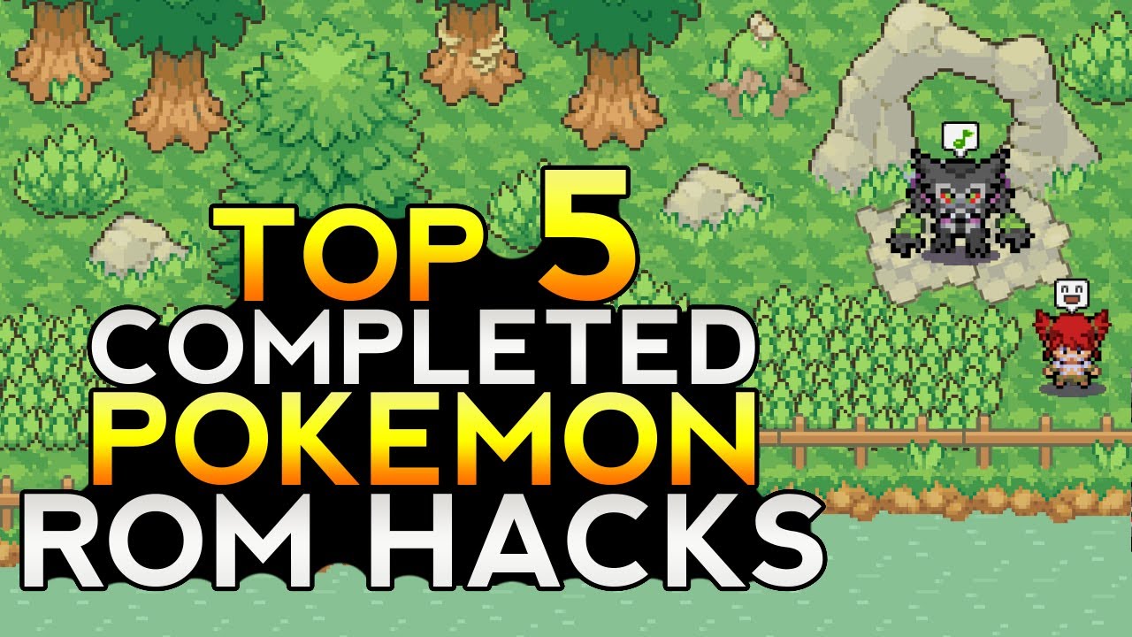 Top 5 Completed Pokemon GBA Roms! (2021) - YouTube