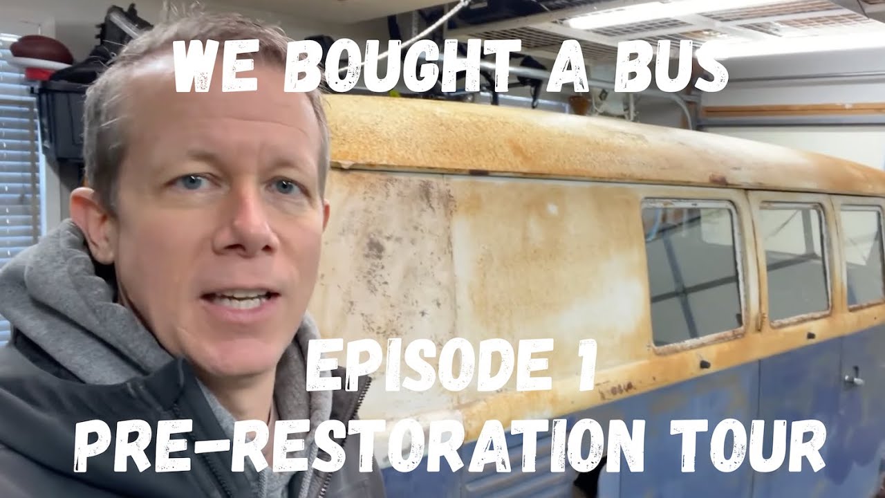 We Bought a Bus - Episode 1 - pre restoration tour - YouTube