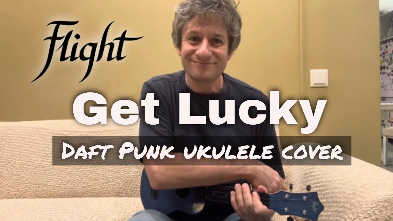 Anton Mizonov - Get Lucky (Daft Punk ukulele cover) - YouTube
