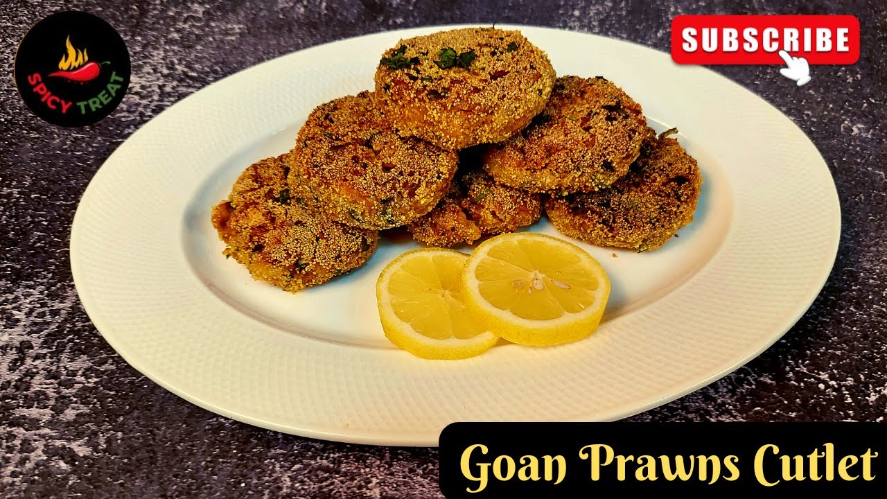 Goan Prawns Cutlet / Prawns Cutlet - YouTube