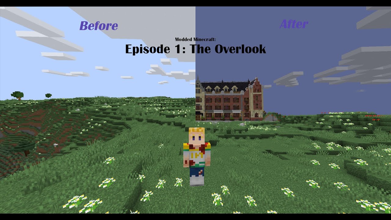 Modded Minecraft Episode 1- The Overlook Hotel - YouTube