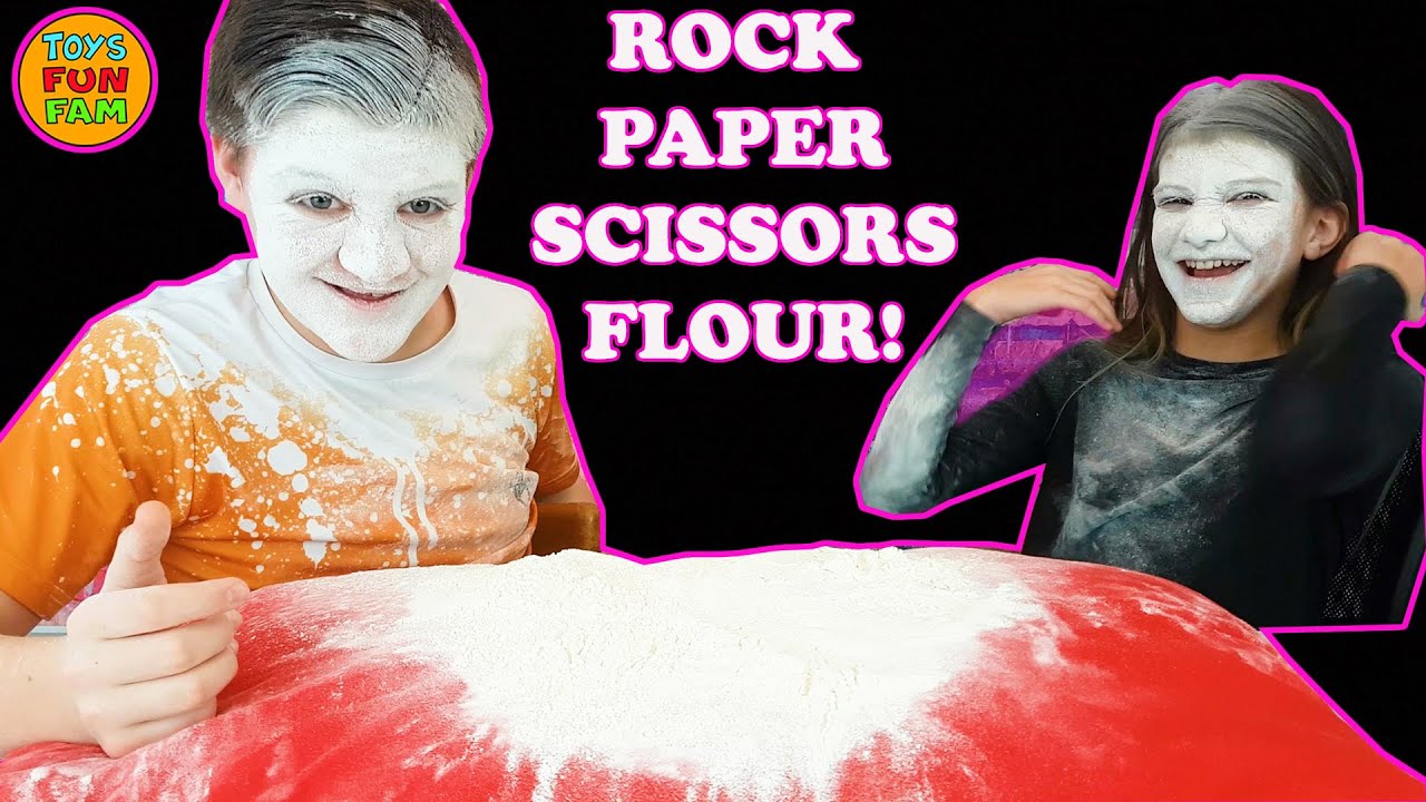 Flour Face Crazy Fun Challenge - YouTube