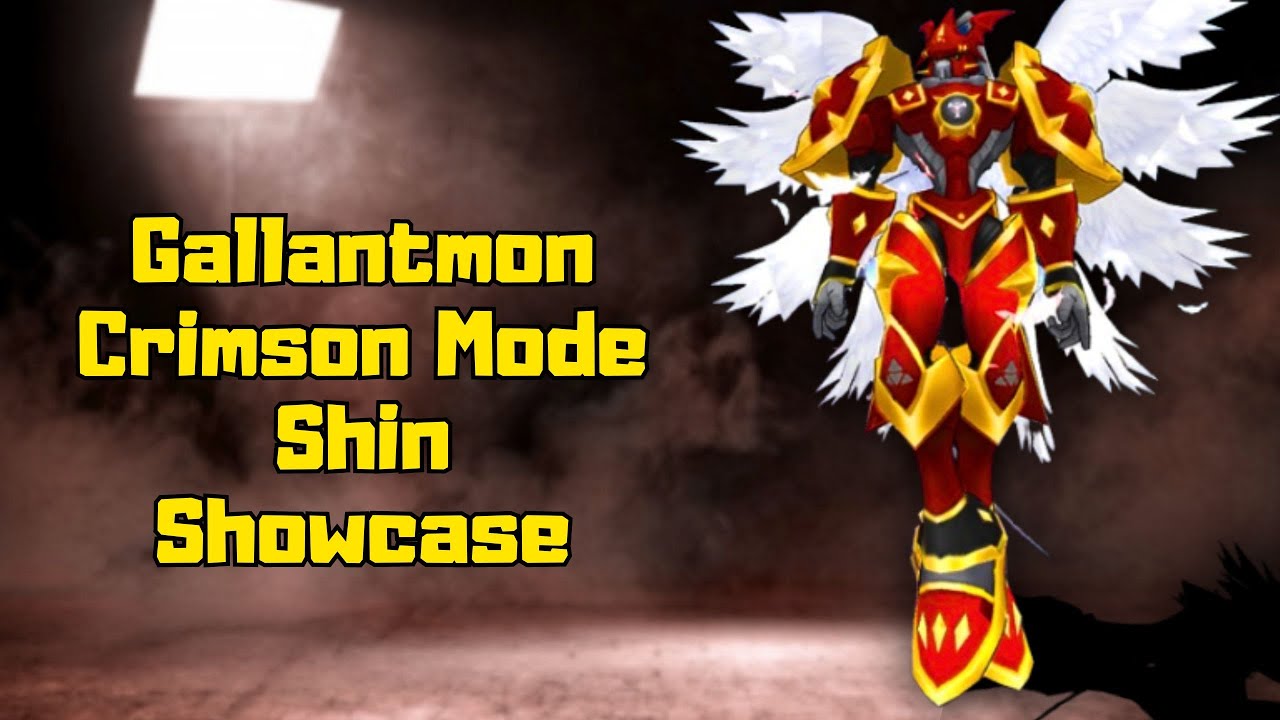 Gallantmon Crimson Mode - Showcase - Digimon Masters Online - YouTube
