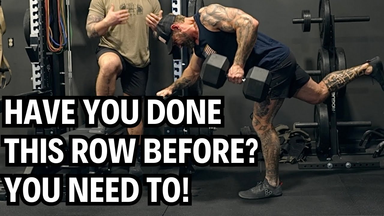 Single Leg Hinge Row with GBRS Group - YouTube