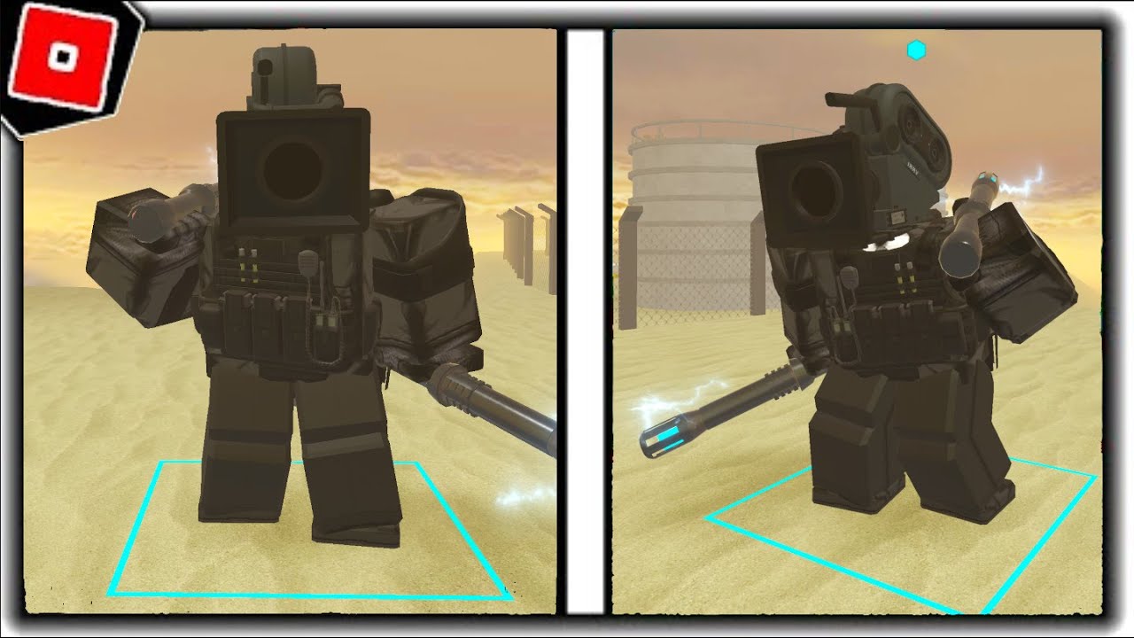 How to get BATON LARGE CAMERAMAN UNIT in SKIBI DEFENSE - Roblox - YouTube