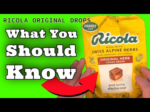 Ricola Original Herb Bag | Cough Suppressant Throat Drops | Naturally ...