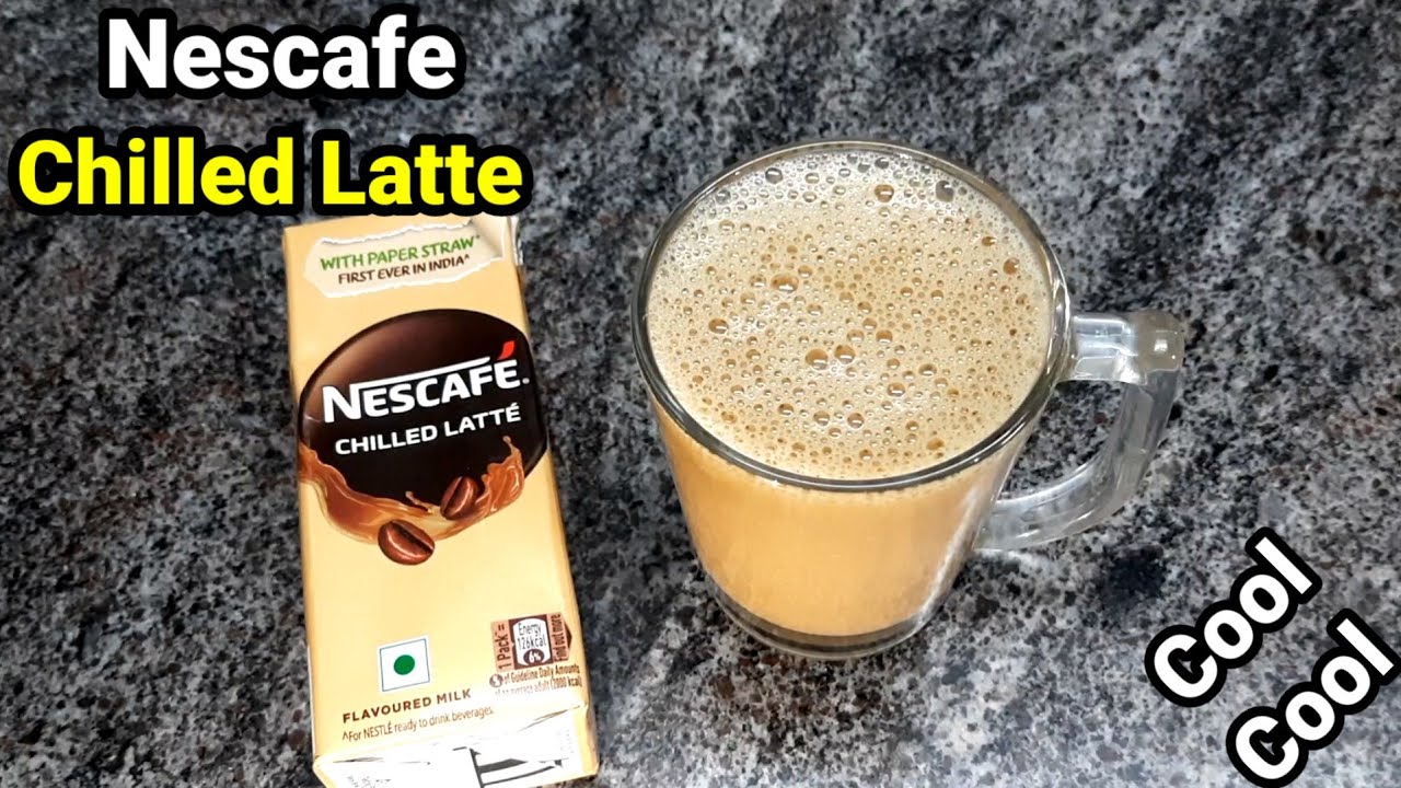 Nescafe chilled latte|Nescafe chilled latte recipe|coldcoffee|nescafe ...