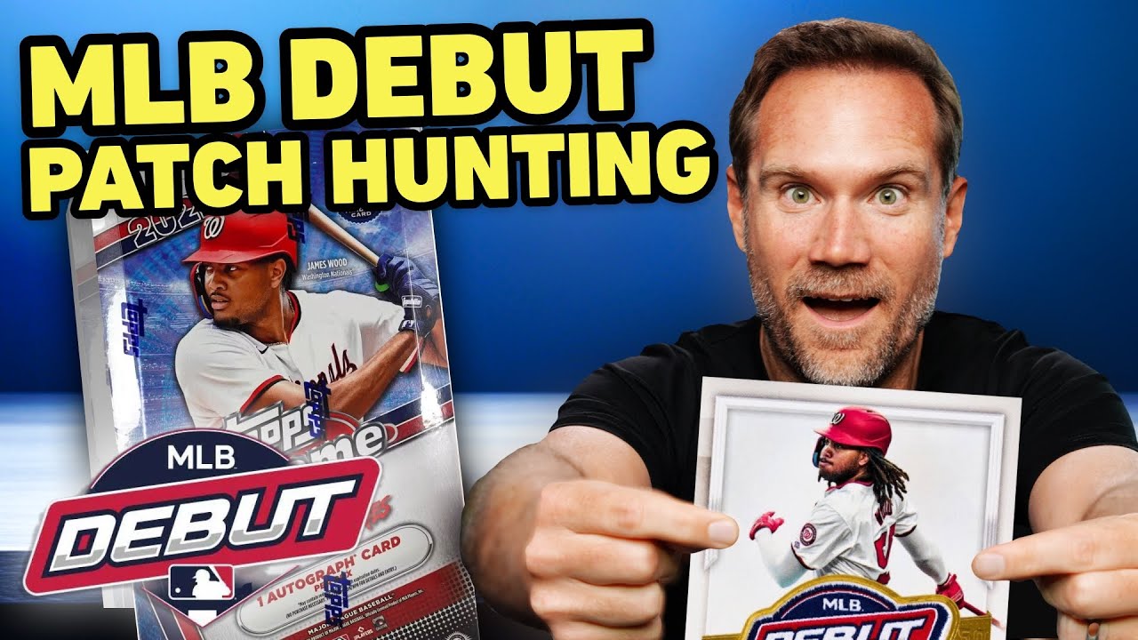 MLB Debut Patch Hunting With The NEW 2025 Topps Chrome Update! - YouTube