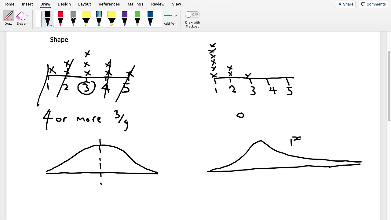 Descriptive Statistics 1 Shape - YouTube