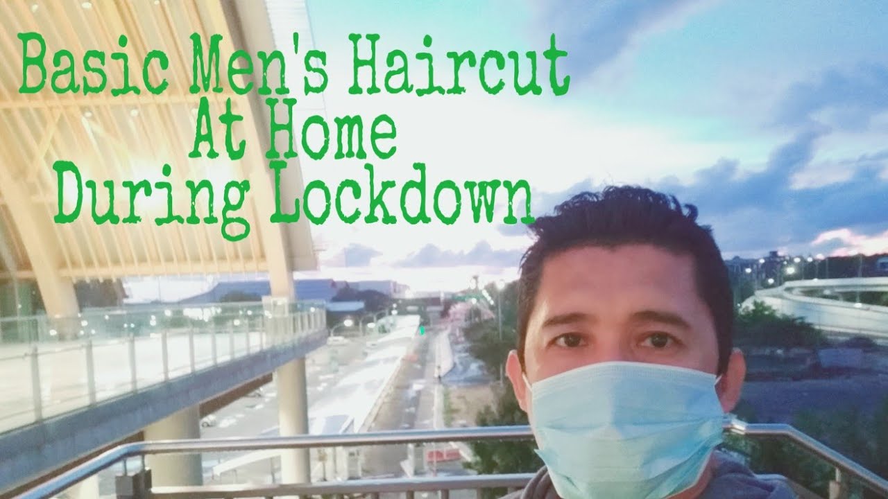 HOW TO DO HAIRCUT AT HOME l During Lockdown l Easy To Follow At Home ...