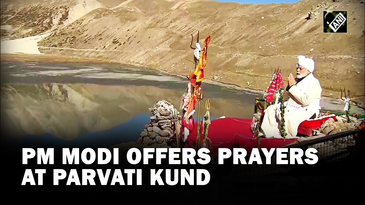 Uttarakhand: PM Modi offers prayers at Parvati Kund in Pithoragarh ...