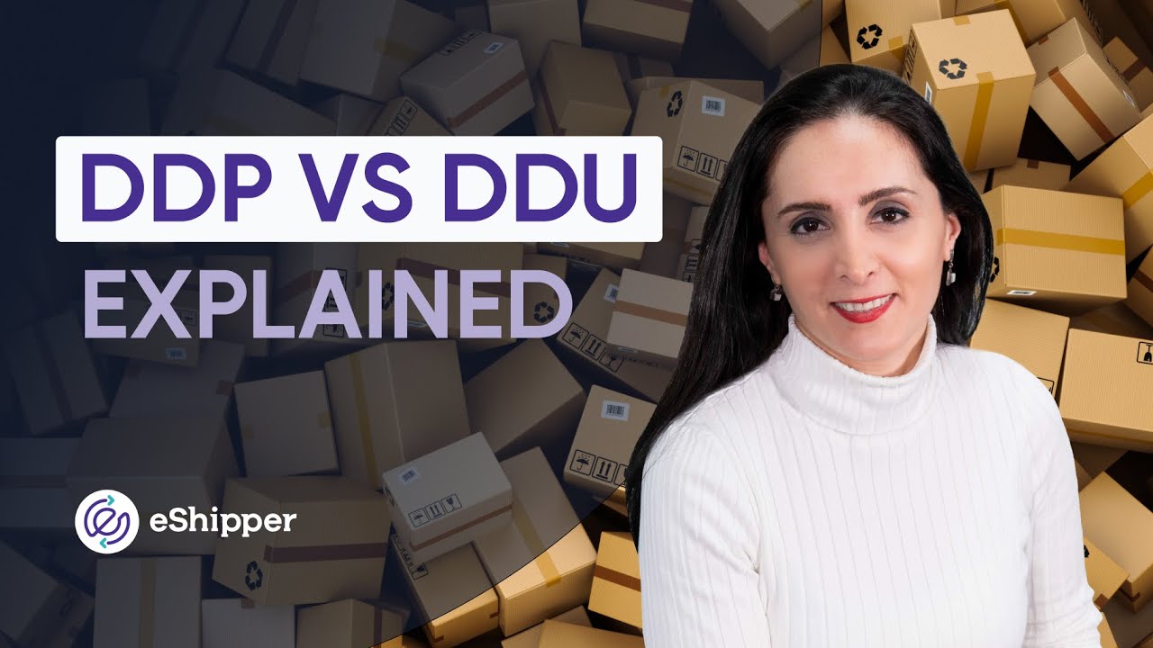 What is the difference between DDU and DDP in shipping? - YouTube