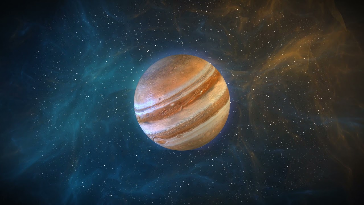 Jupiter rotation video II non copyright - YouTube