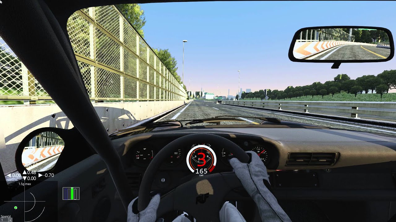 Assetto Corsa 1.1.6 C1 outer loop CTR RUN - YouTube