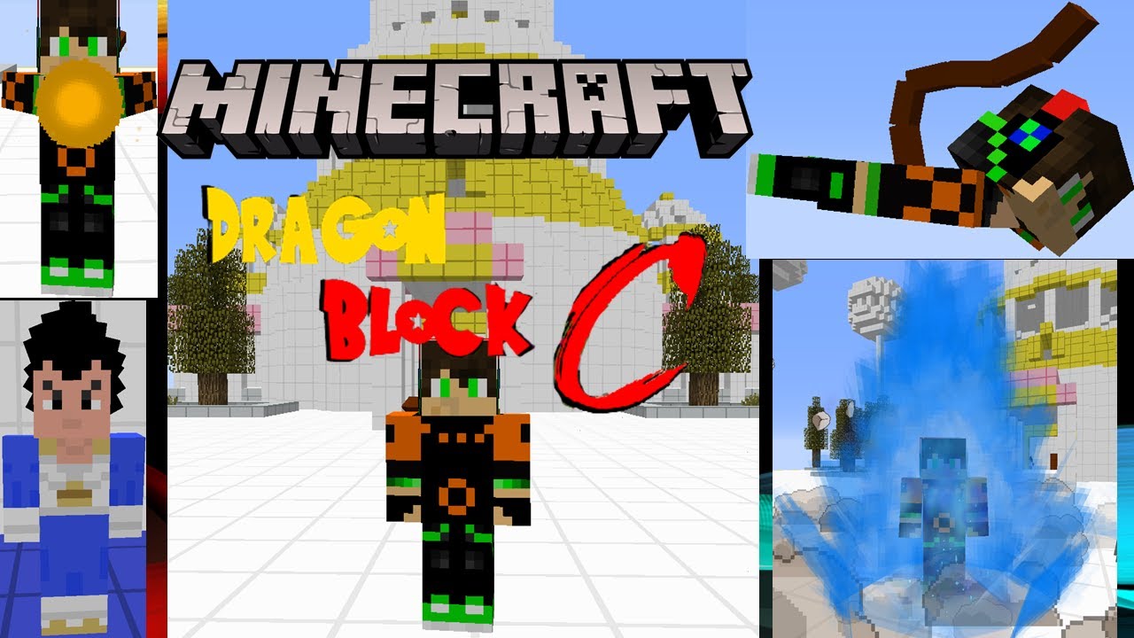 *AWESOME* Dragon Block C Mod! Ki, Saiyan Mode, NPCs... (Minecraft ...