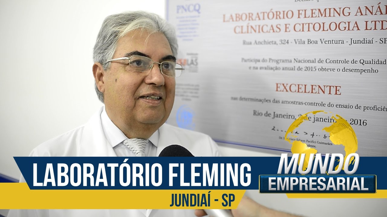 LABORATÓRIO FLEMING - JUNDIAÍ/SP - MUNDO EMPRESARIAL - YouTube