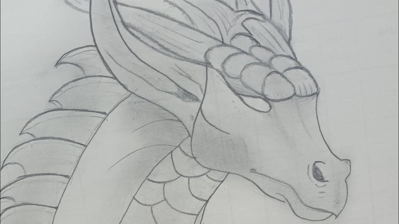 How to draw Draaaaaaaaagon with the simplest facilities - YouTube