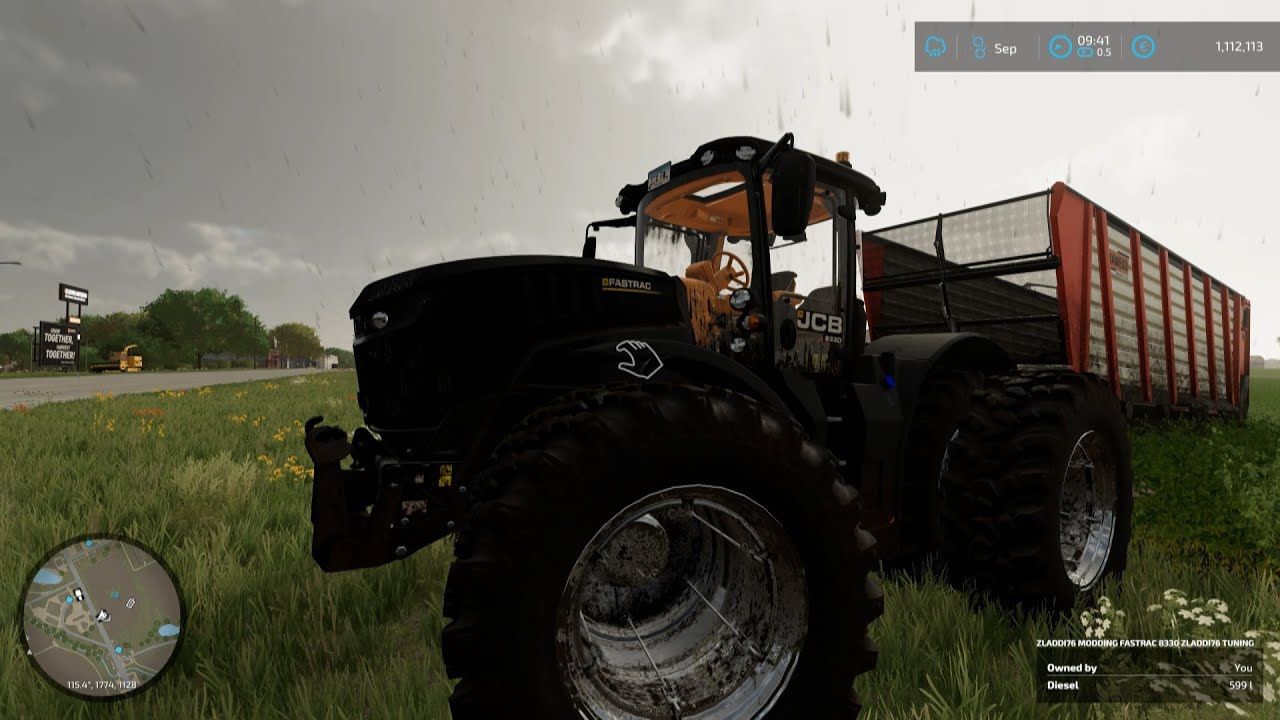JCB Fast Track 8830 v1.0 FS22 TRACTOR MOD REVIEW PC 2024 - YouTube