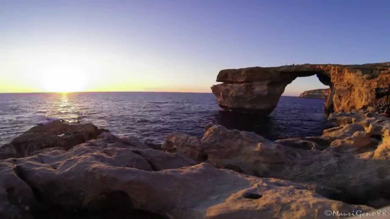 Timelapse Full HD Azure Window Sunset Malta 2015_High resolution - YouTube