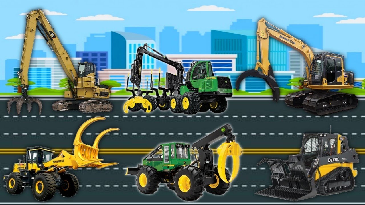 Belajar Mengenal Jenis-jenis Alat Berat Pencapit | Scrap grapple ...