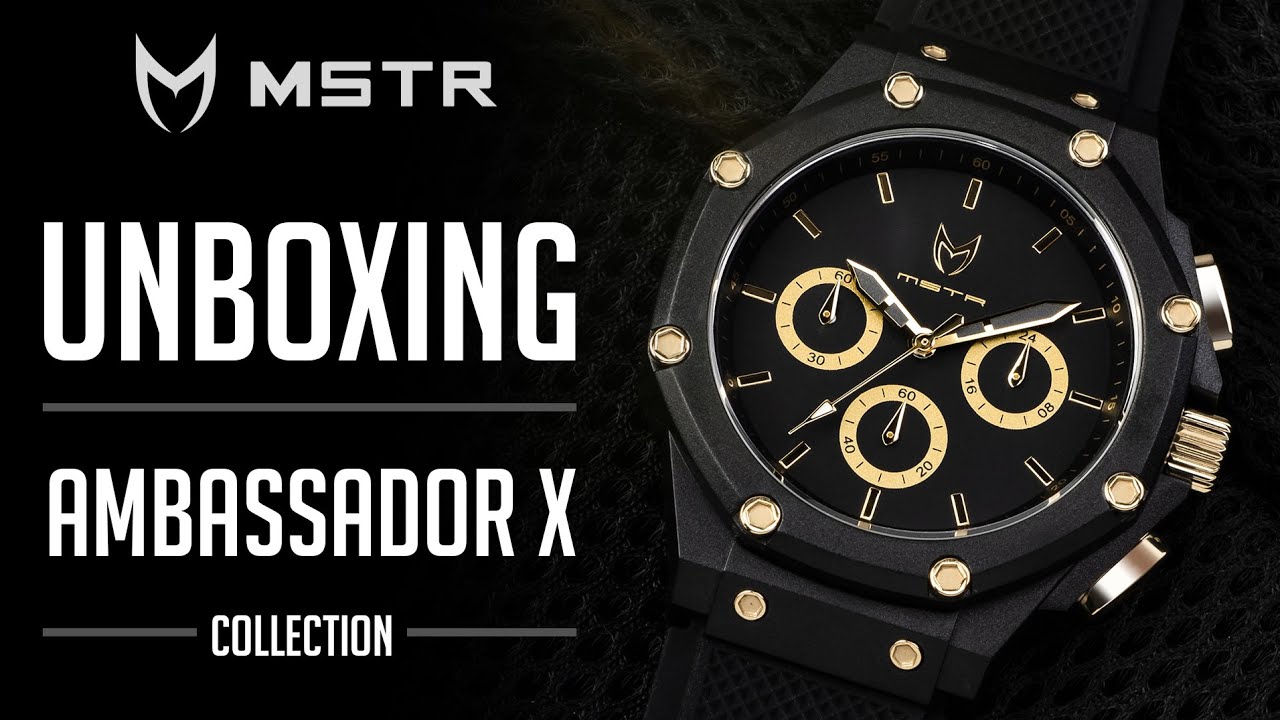 Unboxing: MSTR watches Ambassador X 2020 - YouTube