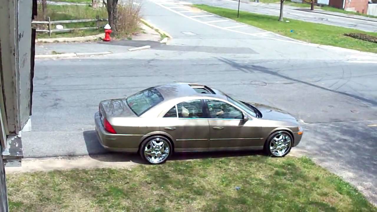lincoln ls on 20s - YouTube