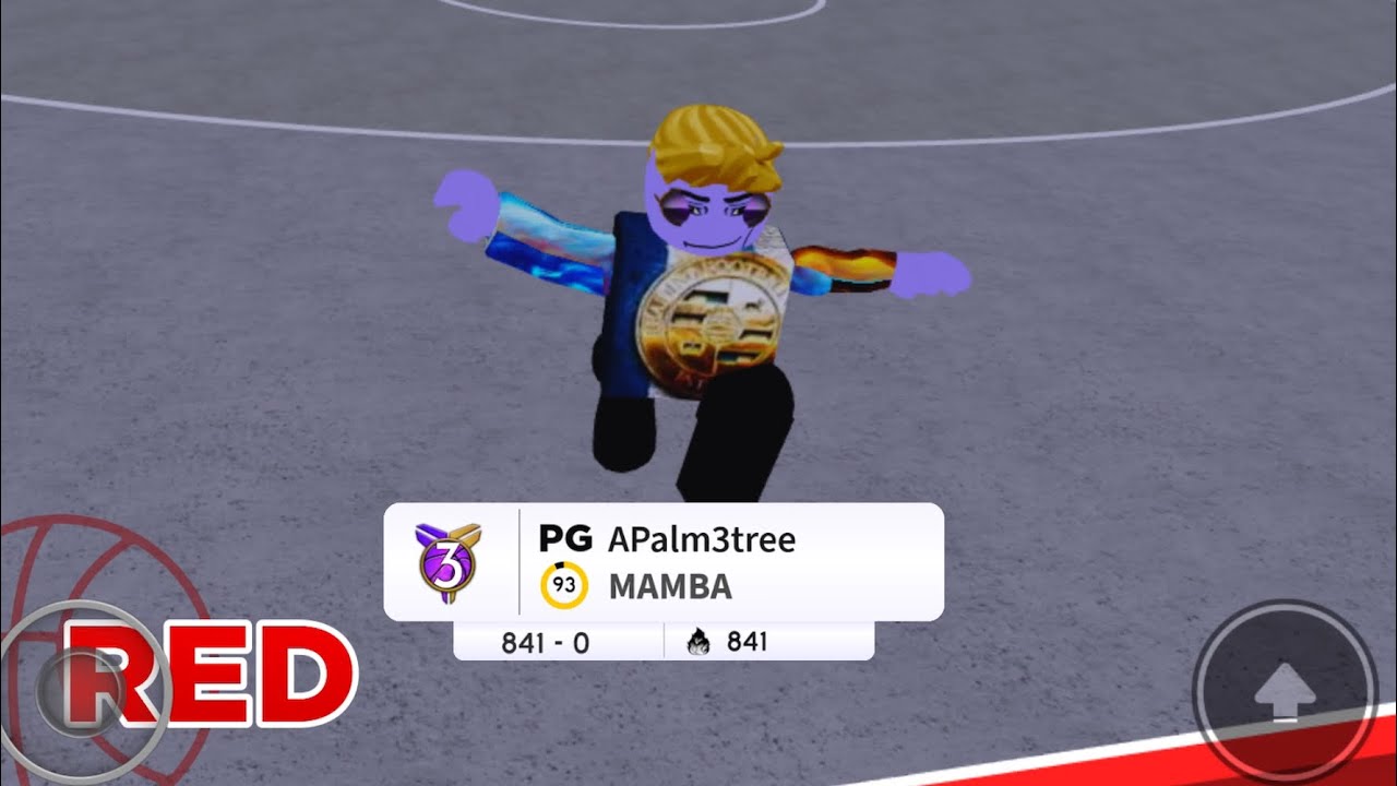 DROPPING OFF UNDEFEATED MAMBA 3 ON THE 1S COURT 🔥 IN HOOPZ (Roblox ...