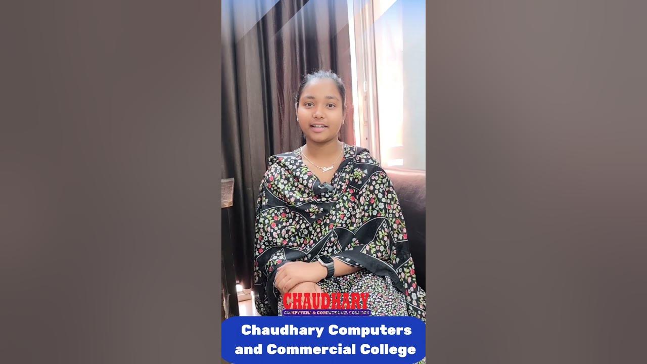 Best Computer Institute in Rajpura - Advance Level Computer Coaching - Chaudhary Computers # ...