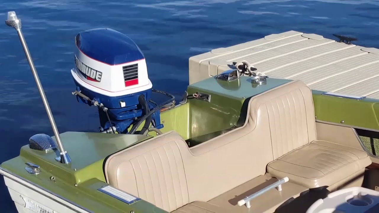 Episode 2 : 1968 MOHAWK 14' runabout - YouTube