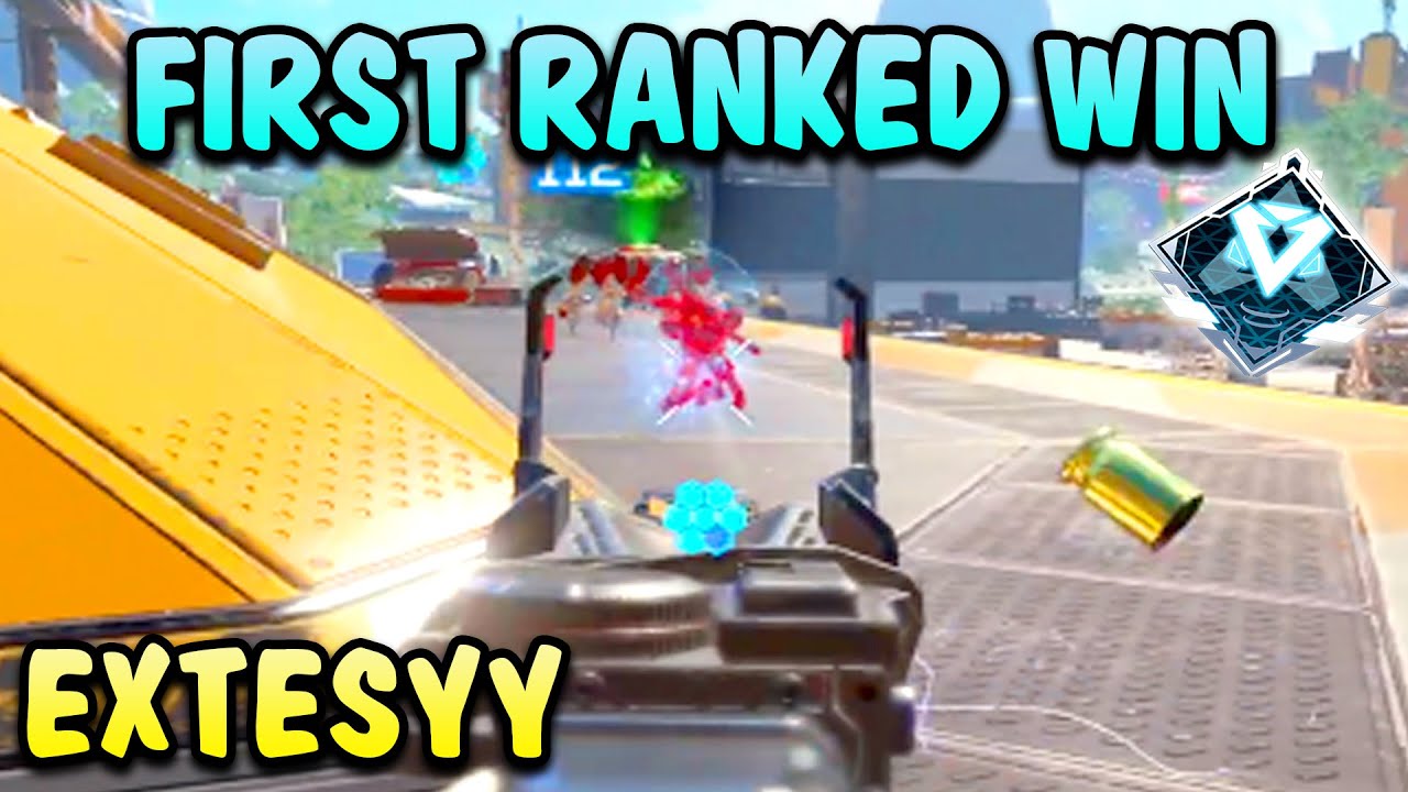 Extesyy Gets His FIRST WIN in the New Ranked Split | Apex Legends - YouTube